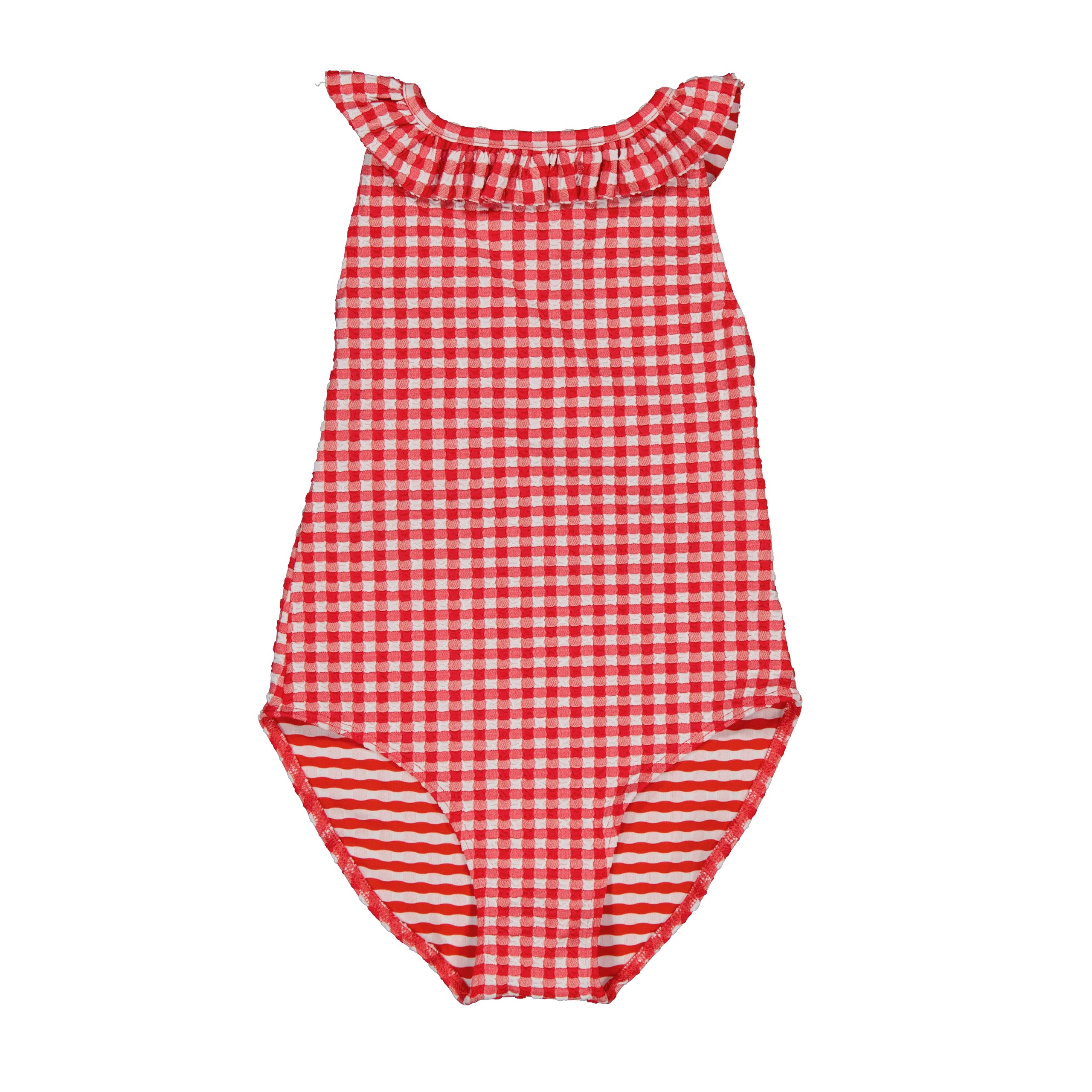 Alba - One Piece Vichy Red Canopea
